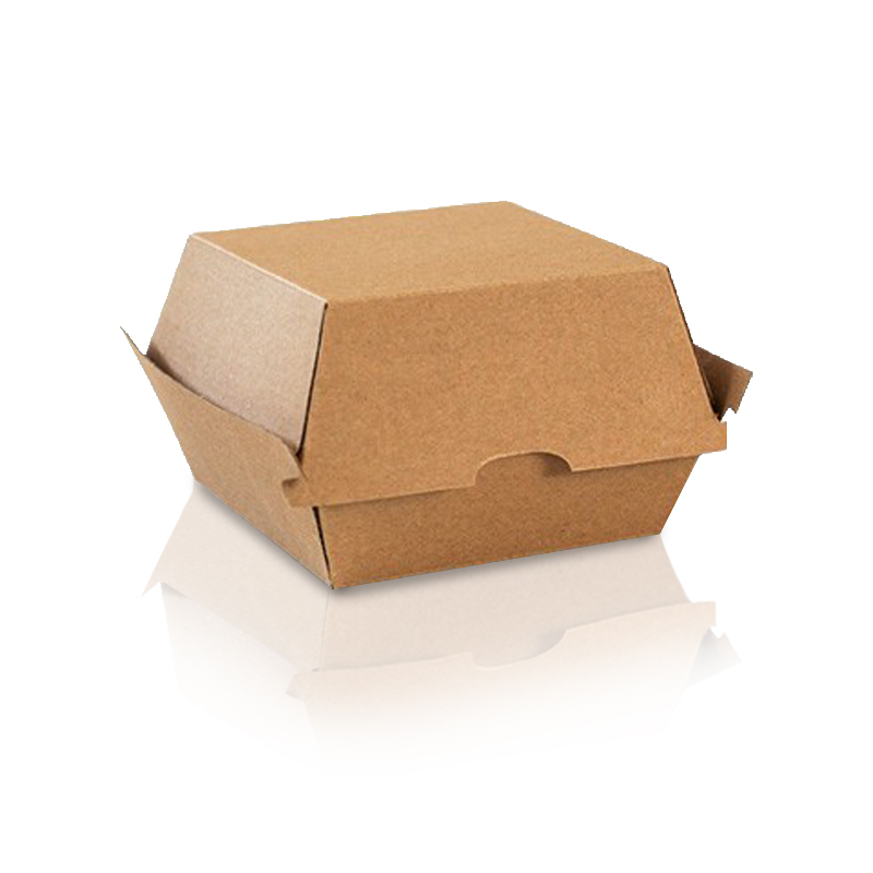 Corrugated Kraft Takeaway Burger Box - SuperNatural Shop